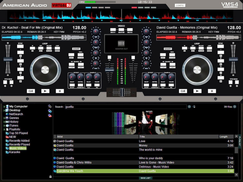 VirtualDJ - New Skin VMS4PRO