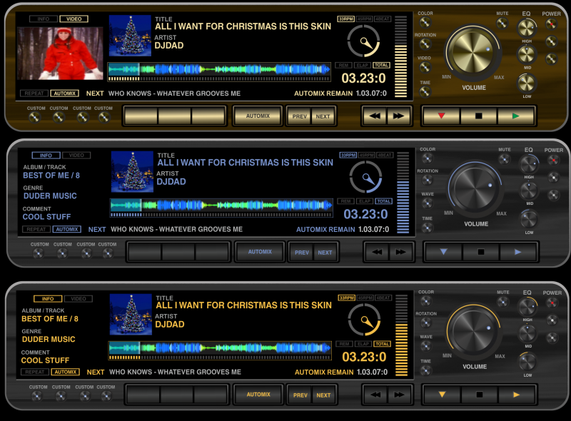 VirtualDJ - Simple single deck automix skin available somewhere?