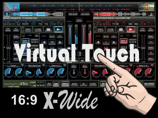 VirtualDJ - [NEW SKINS] VirtualTouch , VirtualTouch X-Wide ...