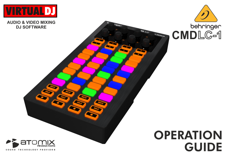 VirtualDJ - Hardware Manuals - Behringer - CMD LC-1