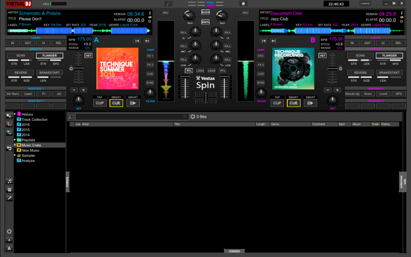 VirtualDJ - Hercules RMX2 BLACK