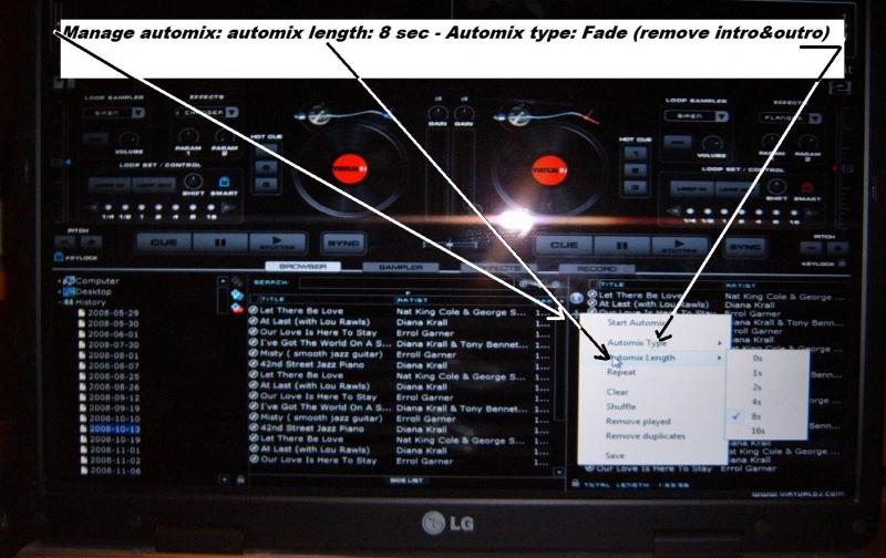 VirtualDJ - Heeft virtual DJ ook auto-DJ en hoe werkt het?