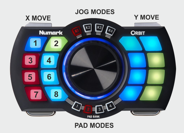 VirtualDJ - Numark Orbit def & mapper
