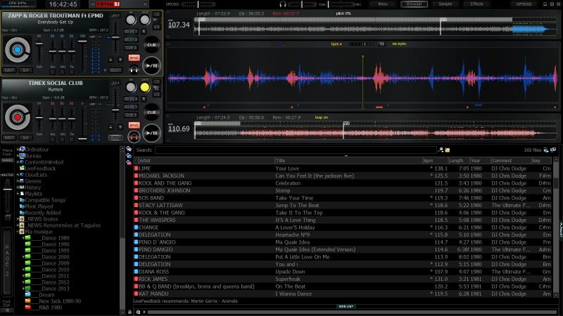 VirtualDJ - [NEW] Black Millenium v4 Blue And Gold Edition