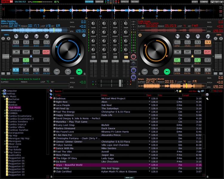 VirtualDJ - My new skin