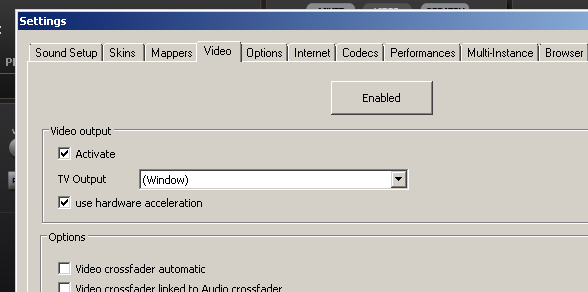VirtualDJ - Full Screen Video