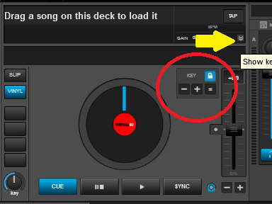VirtualDJ - Key Changer VDJ 8
