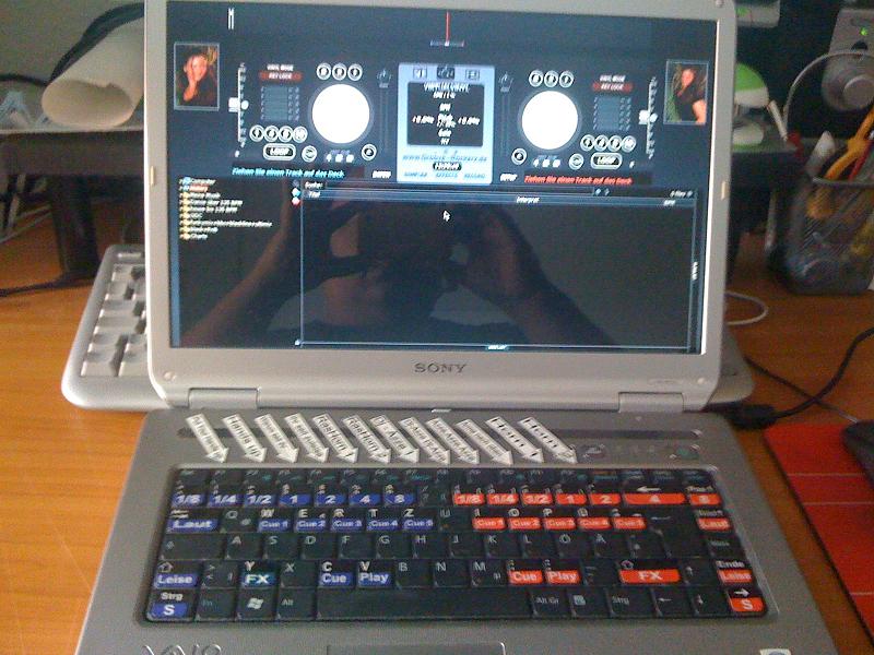 VirtualDJ - Keyboard Cover für Virtual DJ