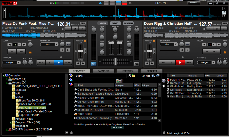 VirtualDJ - Problem mit Herclues Dj Control Mp3 e2 / Soundkarte