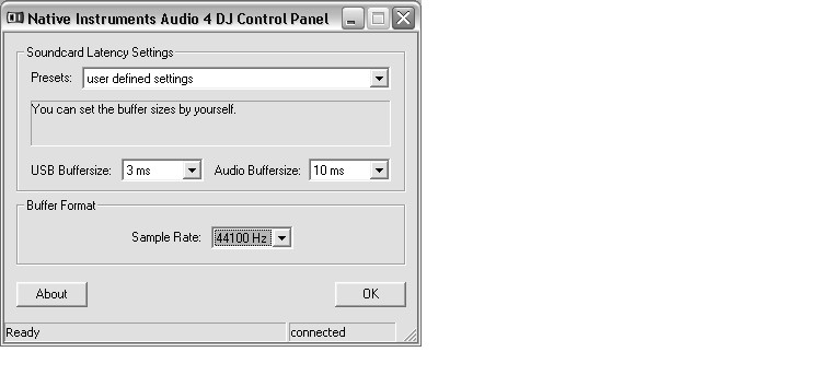 VirtualDJ - (audio 4 dj sound card/serato time codes)whats the best setting