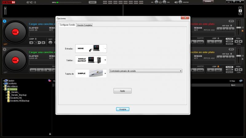 VirtualDJ - Cómo dejar Virtual Dj Le de 2 discos?
