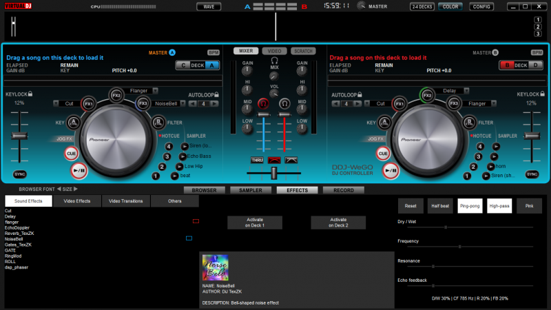 VirtualDJ - Can't load samples