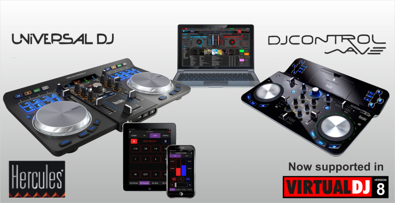 VirtualDJ - Hercules Universal & Control Wave - Official Support