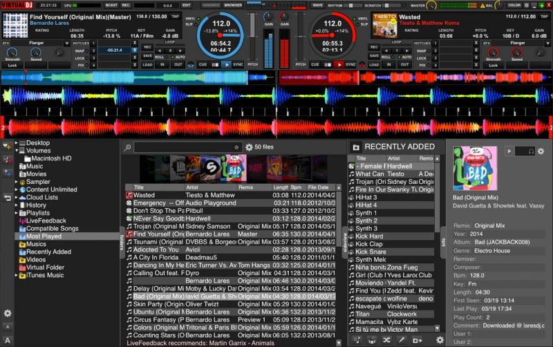 VirtualDJ - Skinwunsch - Zwitter aus Hercules u. Controller by DennYo