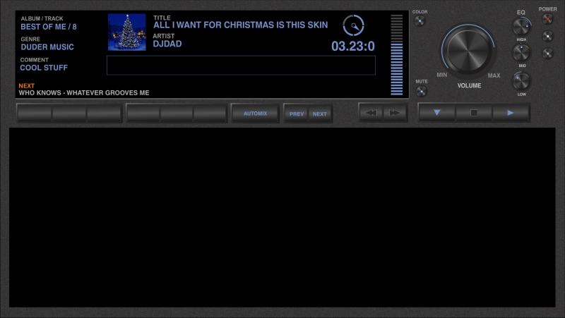 VirtualDJ - Simple single deck automix skin available somewhere?