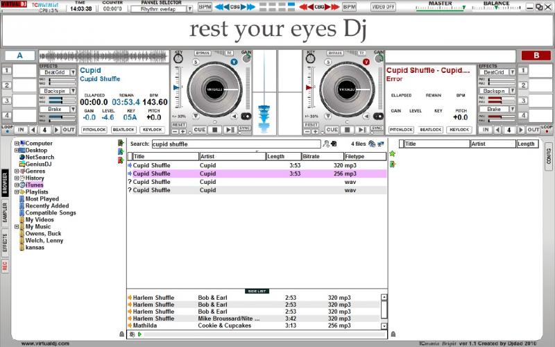 VirtualDJ - How do I remove dead links/files from my Music folders?