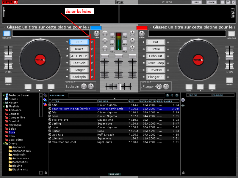 VirtualDJ - changer les soundeffects par défault