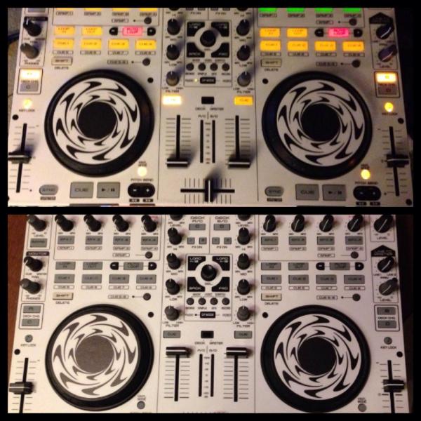 VirtualDJ - Who has the NS6 with the Black modded platters???