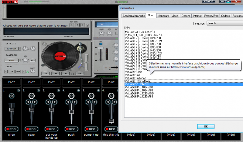 VirtualDJ - problèmes de volume pour les samples