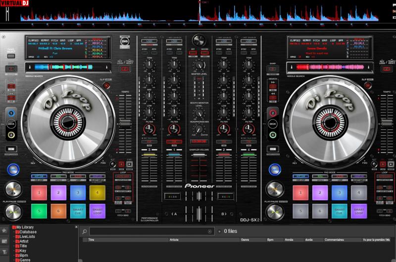 VirtualDJ - Browser zoom...Help please.