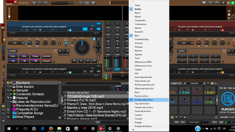 VirtualDJ - PROBLEMAS DE TAG EN VIRTUAL DJ 8.1 Y 8.2