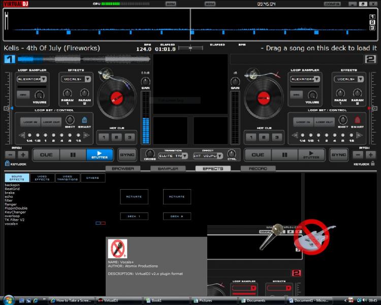 VirtualDJ - Video Effects Panels Go Blank with 6.1
