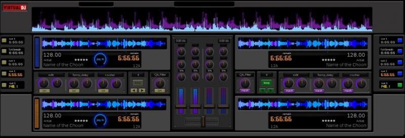 VirtualDJ - well the other skin is dead, but this was born as a result...