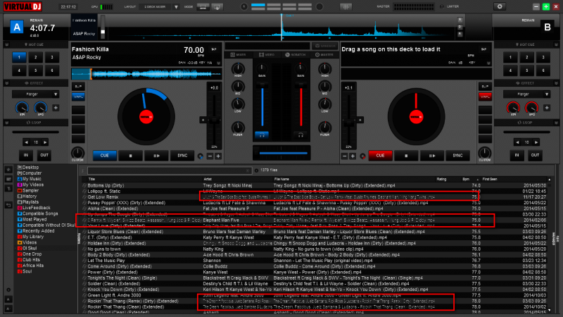 VirtualDJ - VDj 8 Skin keeps flashing after latest update