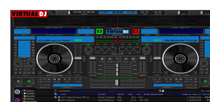 VirtualDJ - Logo Virtual DJ mal placé avec la skin que j'utilise