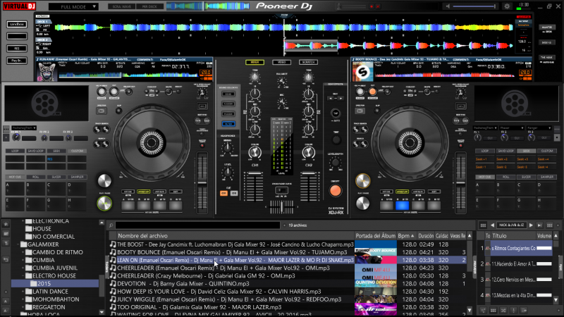 VirtualDJ - Hey, I look, this notebook skin, and the other for tablet