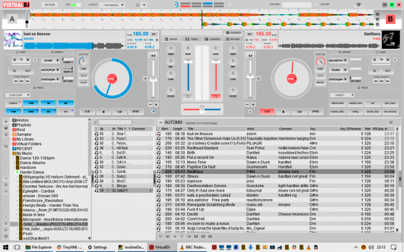 VirtualDJ - Easy to see skins in the daylight