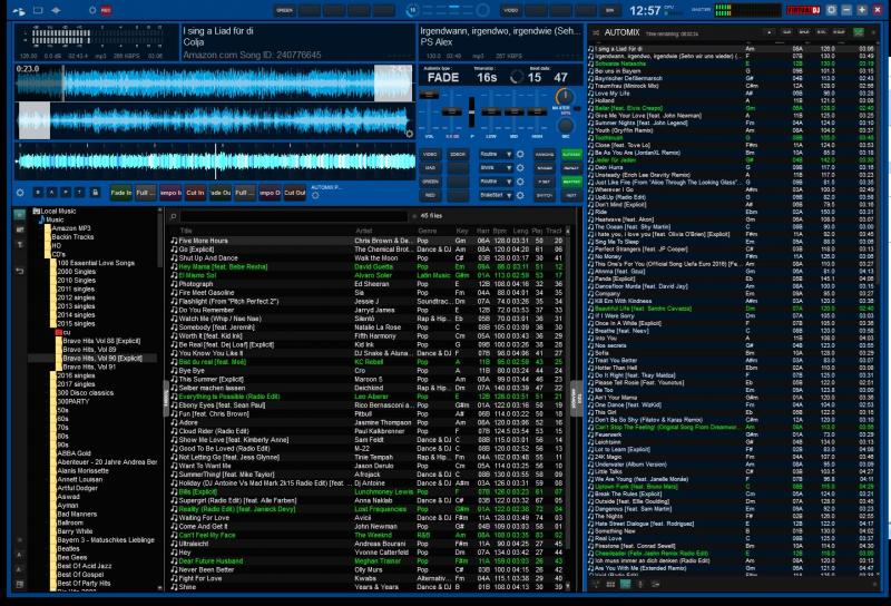 VirtualDJ - automix