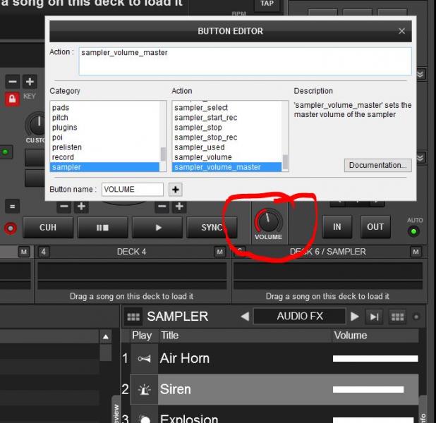 VirtualDJ - Sampler Volume
