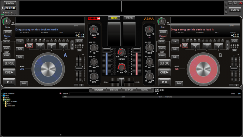 VirtualDJ - Virtulal DJ 7 LE ABMA version - i can't change skin