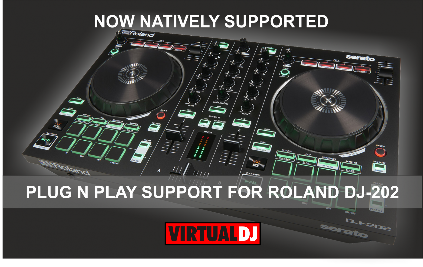 VirtualDJ - Roland DJ-202 [Official Support]