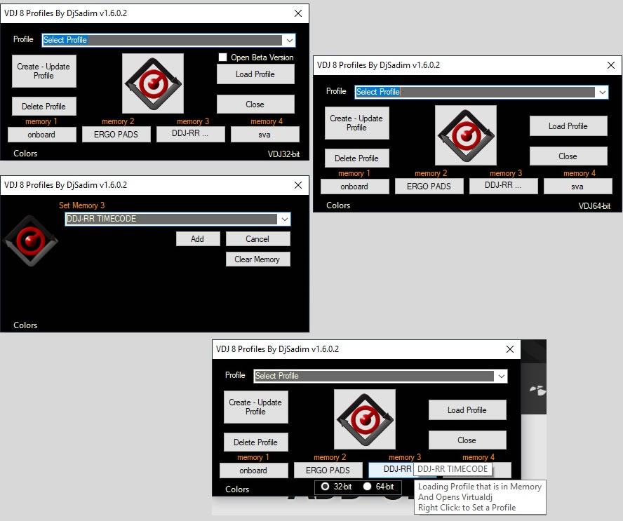 VirtualDJ - VDJ 8 Profiles By Djsadim