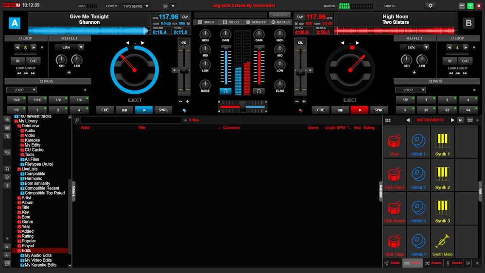 VirtualDJ - Jog-Grid