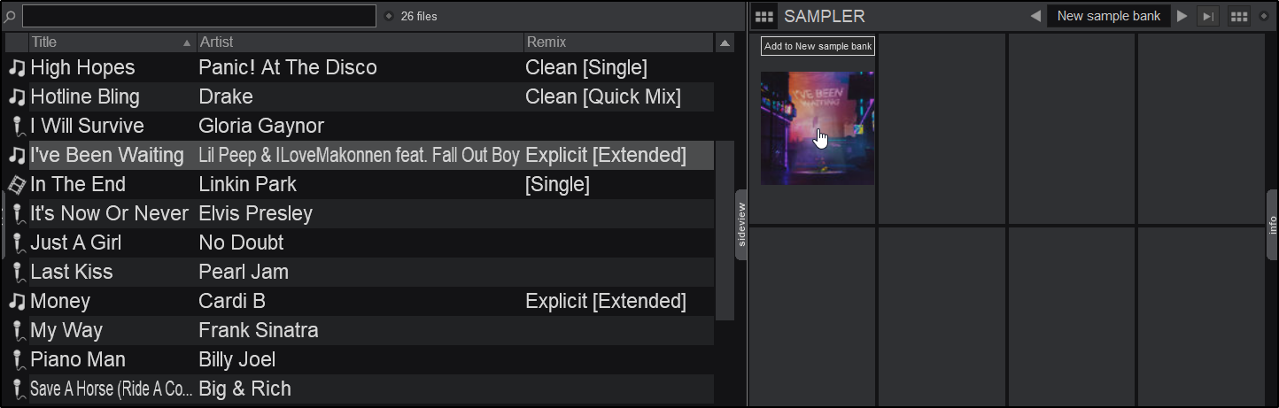 VirtualDJ - User Manual - Editors - Sample Editor