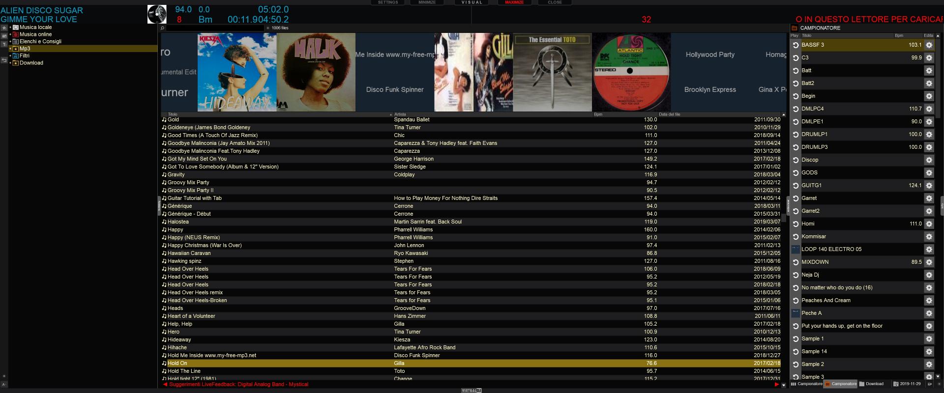 VirtualDJ - Demo - Ultrawide Skin