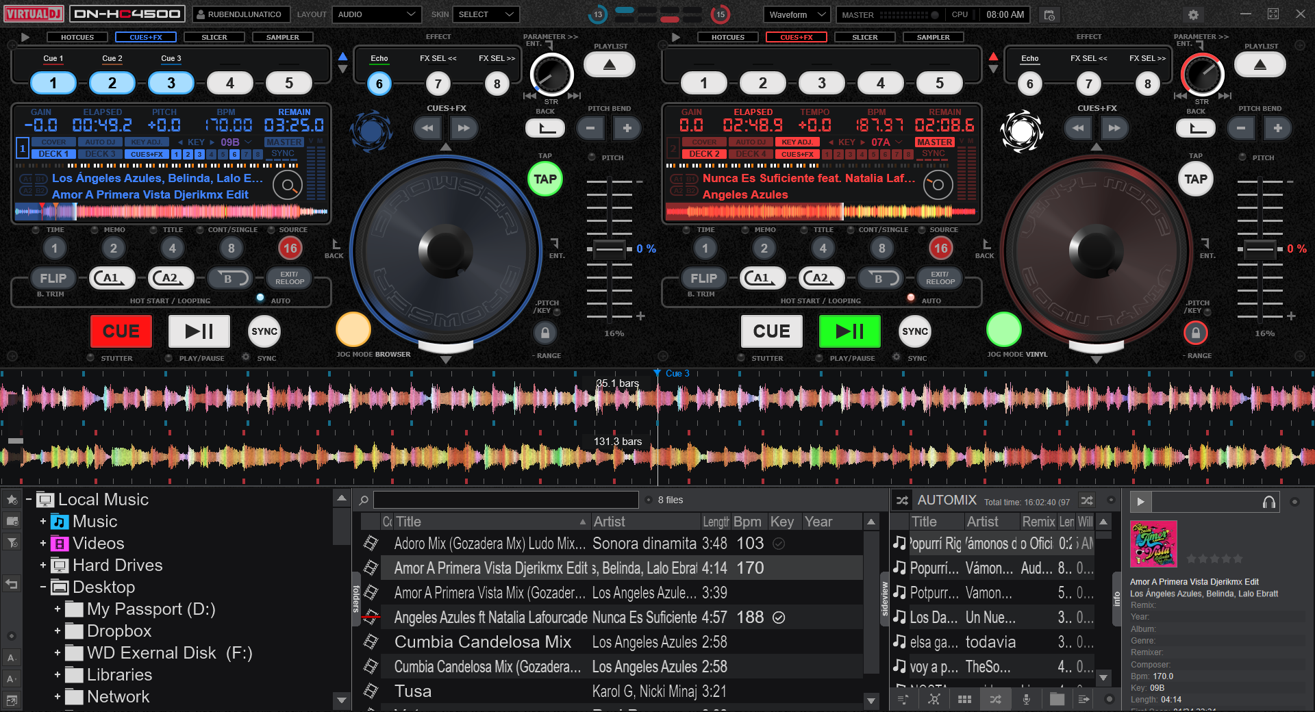 VirtualDJ - Denon HC-4500 Skin updating for 2020 (coming soon)
