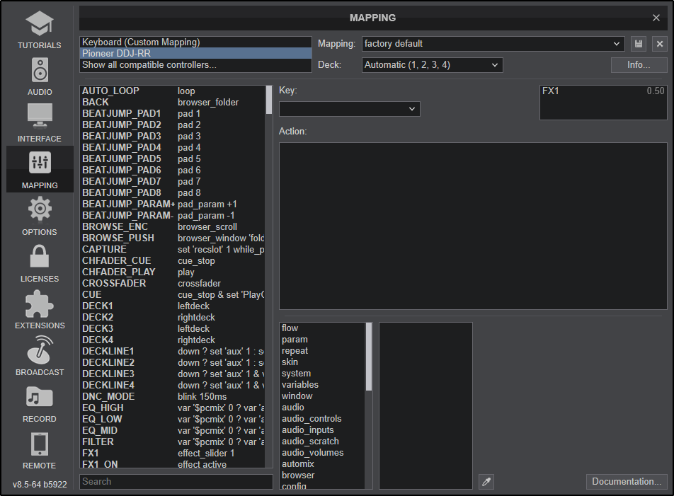 VirtualDJ - User Manual - Settings - Mapping VirtualDJ - User Manual - Settings - Mapping