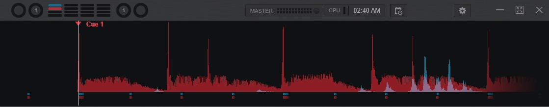 VirtualDJ - Waveform