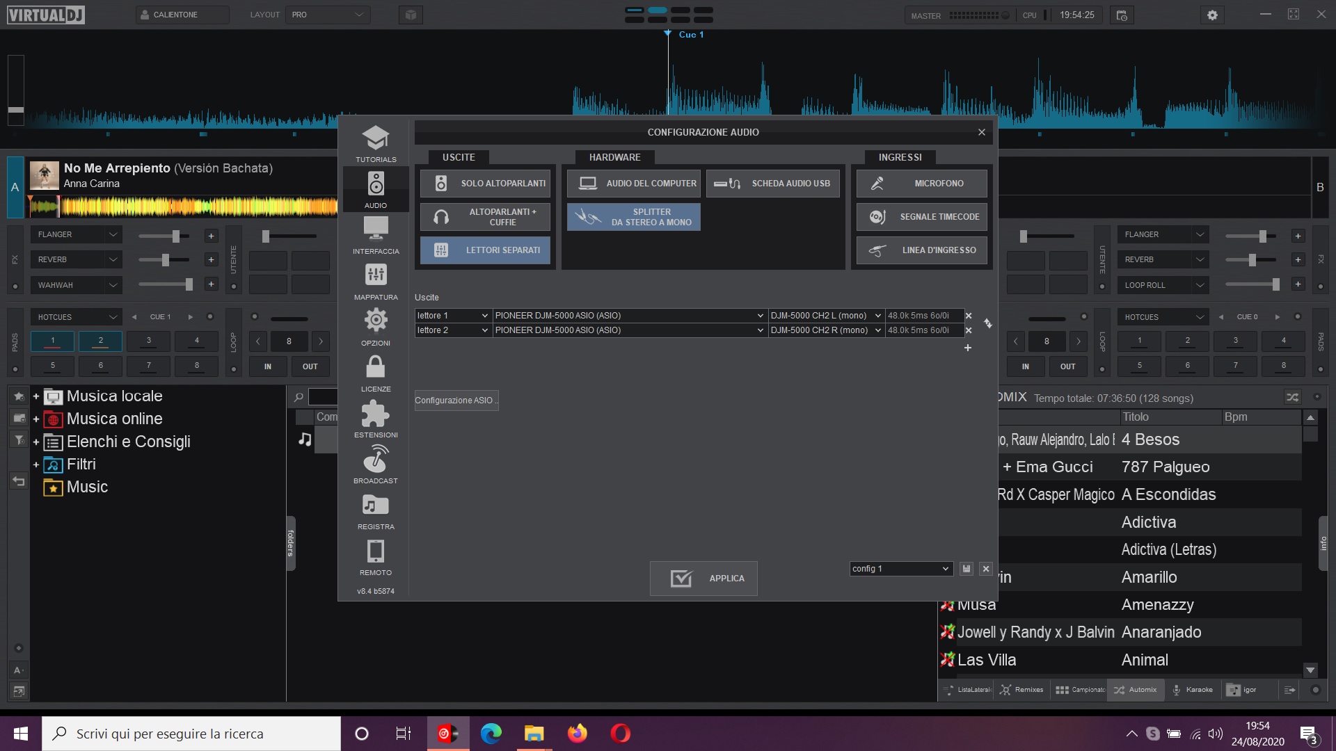 VirtualDJ - Virtualdj 2021 with Pioneer djm-5000
