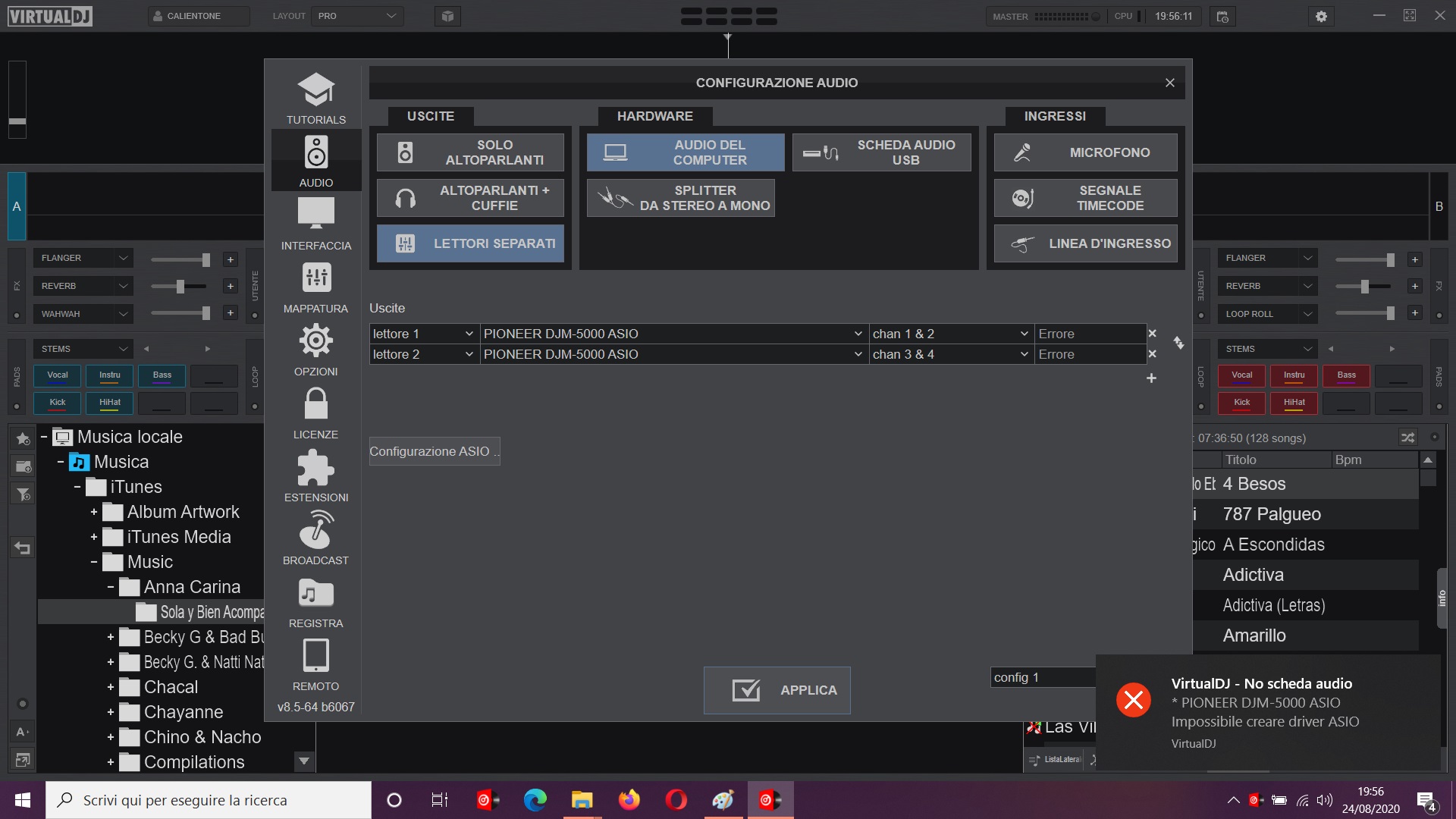 VirtualDJ - Virtualdj 2021 with Pioneer djm-5000