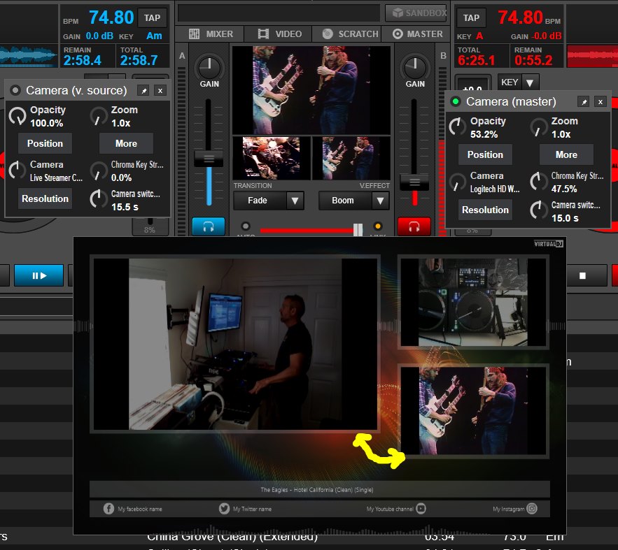 VirtualDJ - Custom-Button to change the video-output-skin