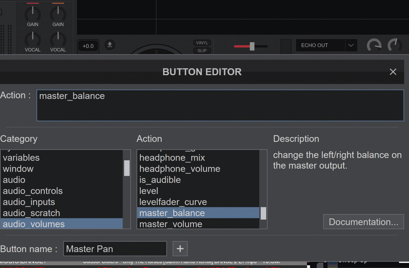 VirtualDJ - Panning fx (left to right, right to left fx)