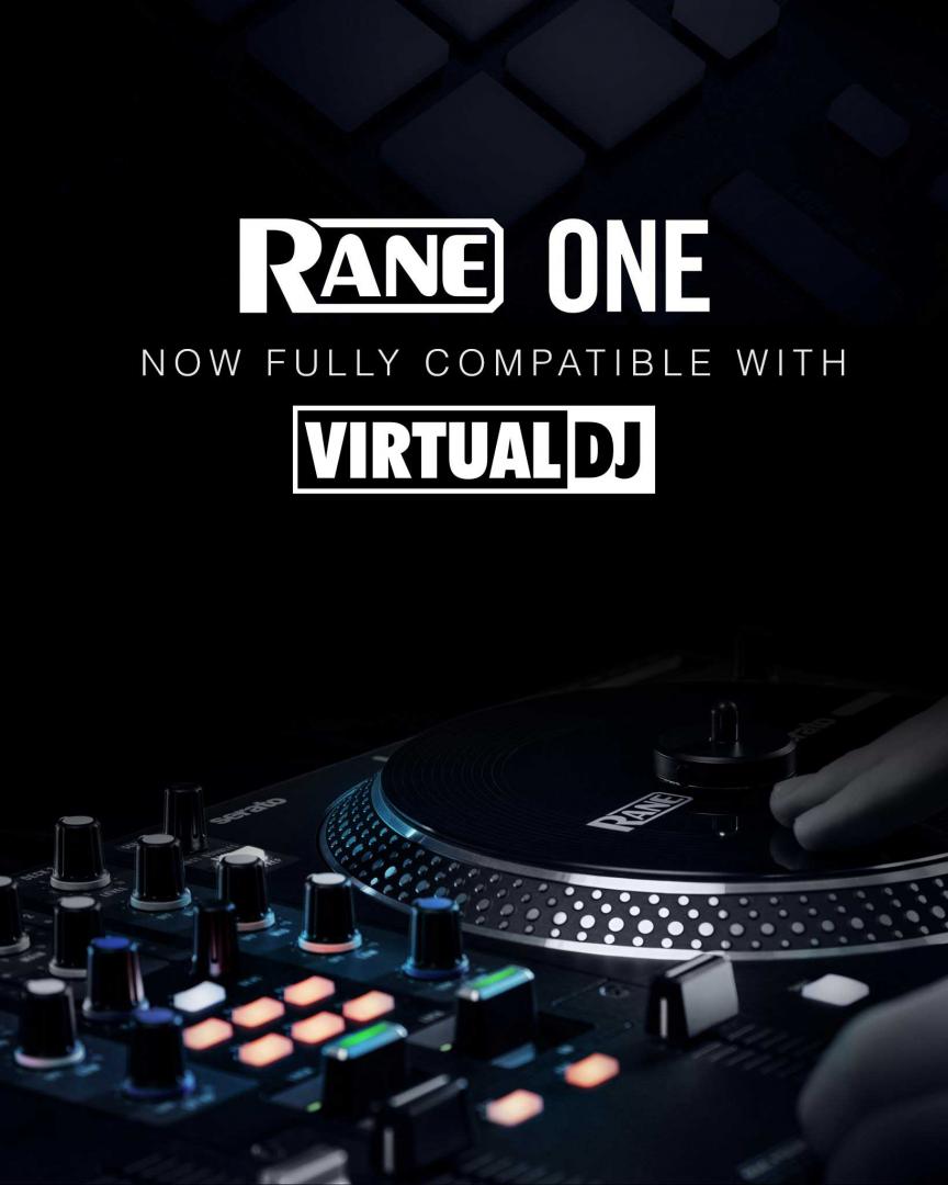 VirtualDJ - Rane One - Now fully supported