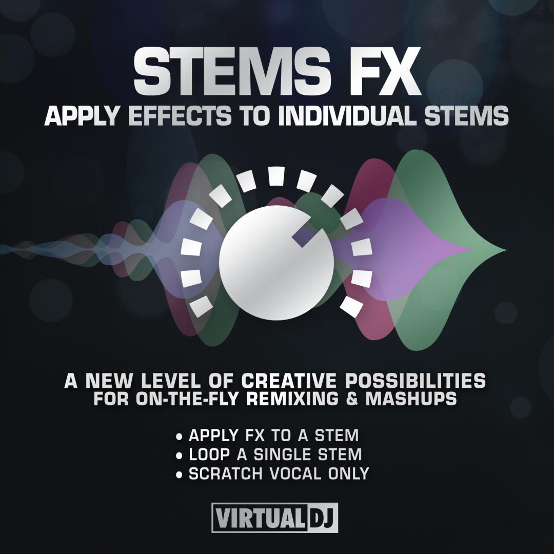 VirtualDJ - Stems FX - Apply effects to individual stems