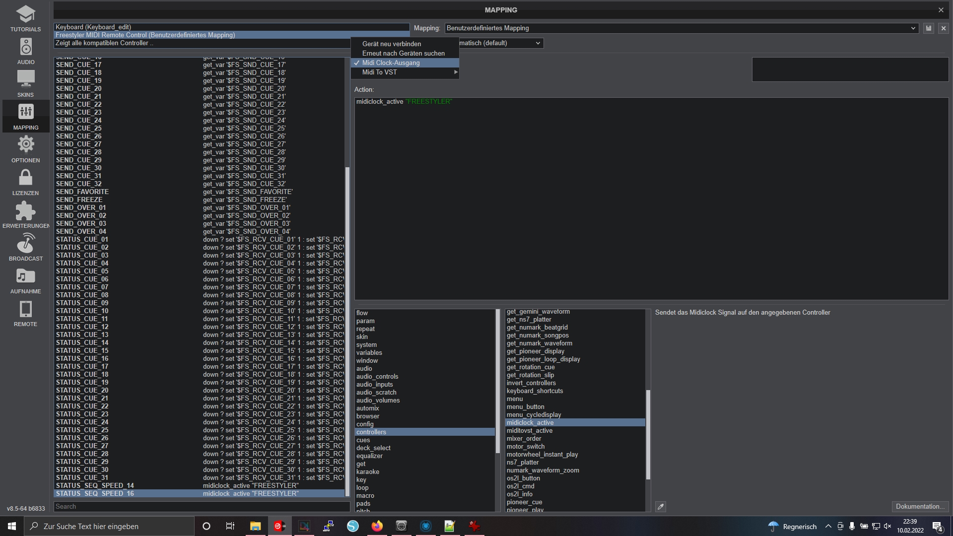 VirtualDJ - No MidiClock after switch from LoopBe1 to LoopMidi