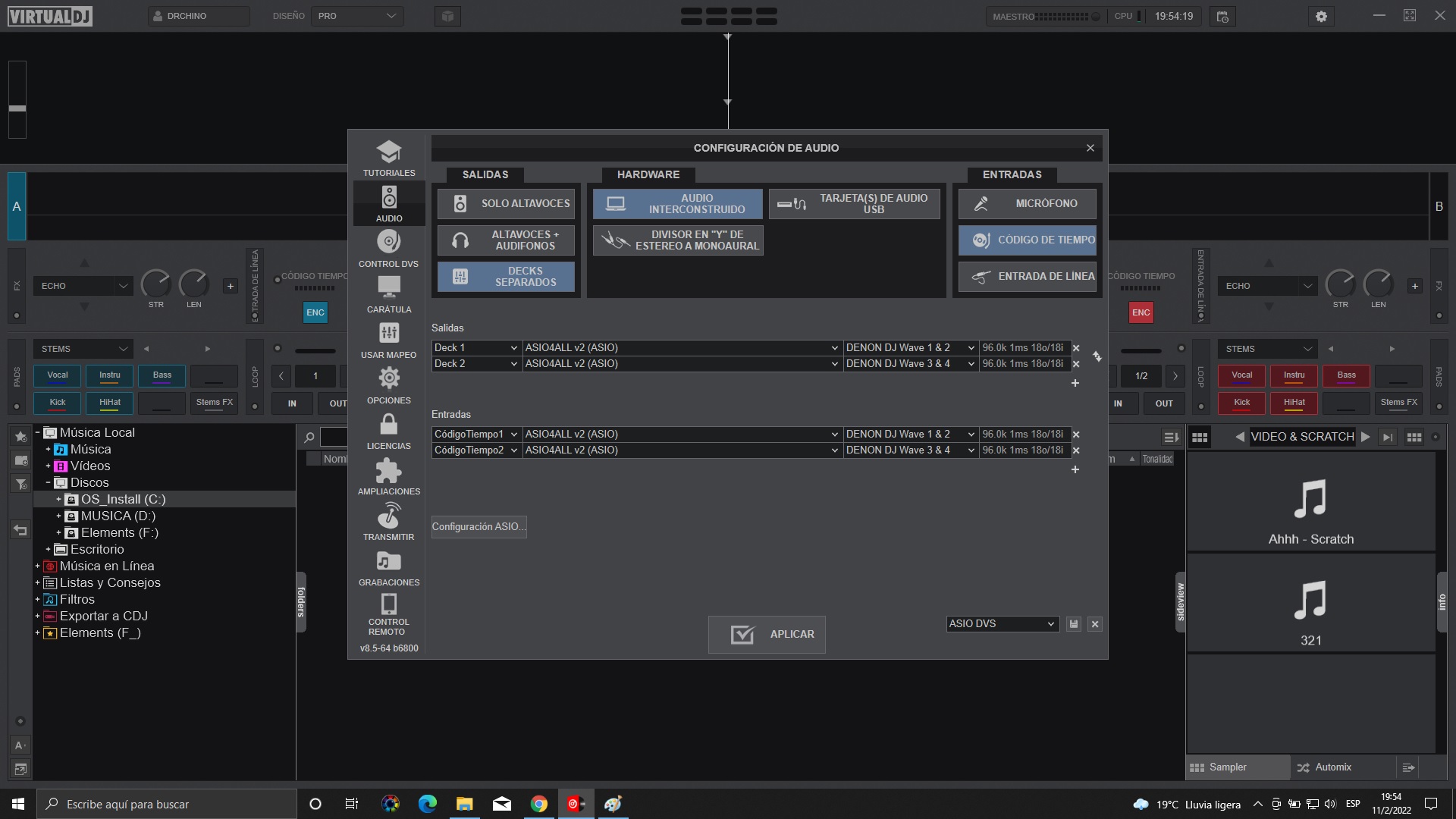 VirtualDJ - DENON DN-X600 FUNCIONA EN WINDOWS 10 64bit Y WINDOWS 11 ...